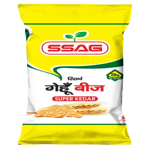 Super Kedar Wheat Seed (20 kg) - SWATI SHREE AGRI GENETICS PVT LTD